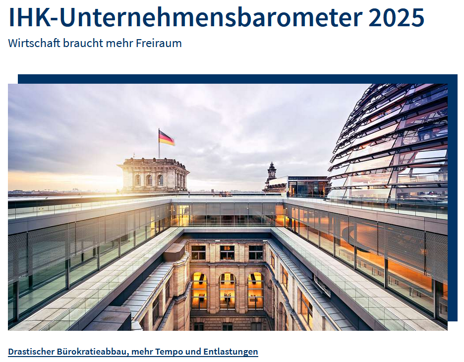 DIHK-Umfrage zeigt, was die Wirtschaft von der neuen Bundesregierung ...