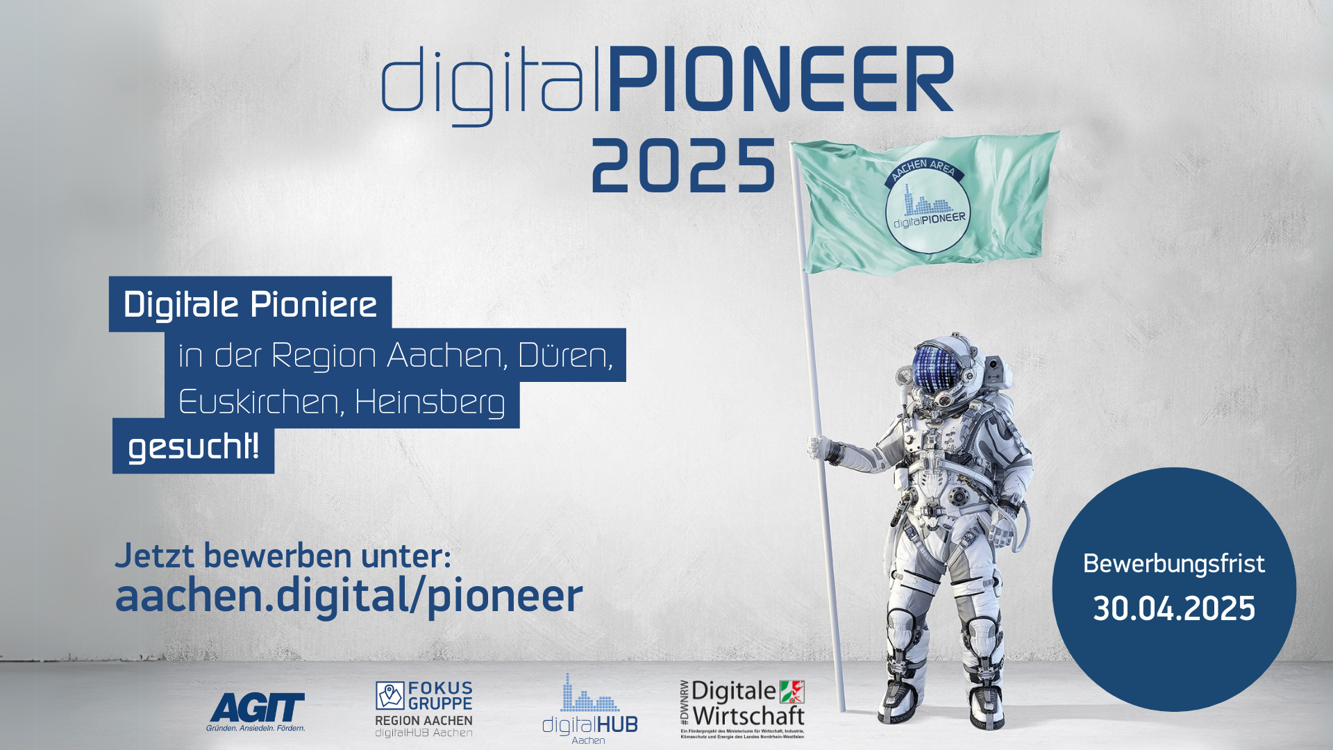 digitalPIONEER 2025: Digitale Vorreiter in der Region gesucht - IHK Aachen